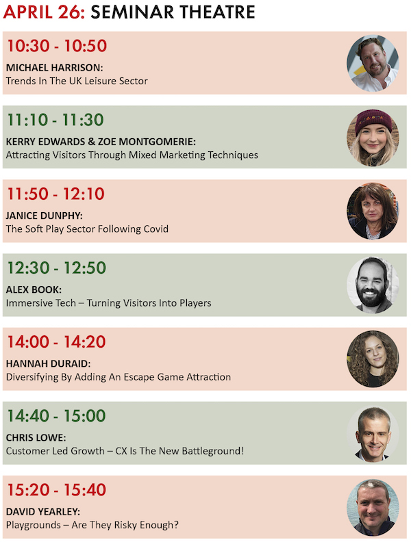 Seminar Schedule « InterFun Expo